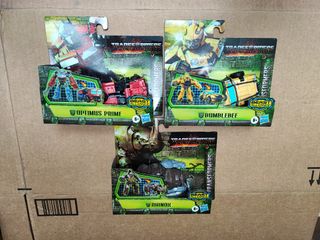 TRANSFORMERS EARTHSPARK BUILD A FIGURE TERRAN TWITCH + MEGATRON ...