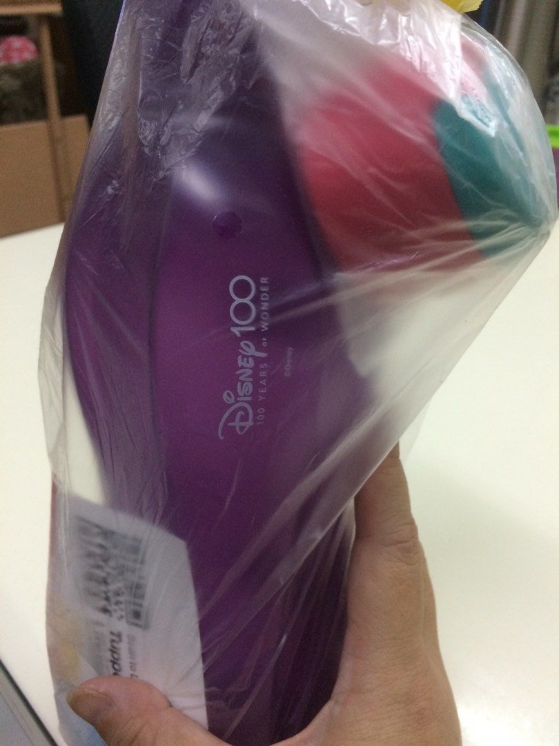 Tupperware Disney100 Eco Bottle 1L (Aeon), Furniture & Home Living ...