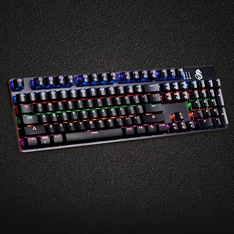 TYLEX XZ66 Gaming Keyboard Blue Mechanical Switch Full Anti-Ghosting With N Key Rollover Support ...