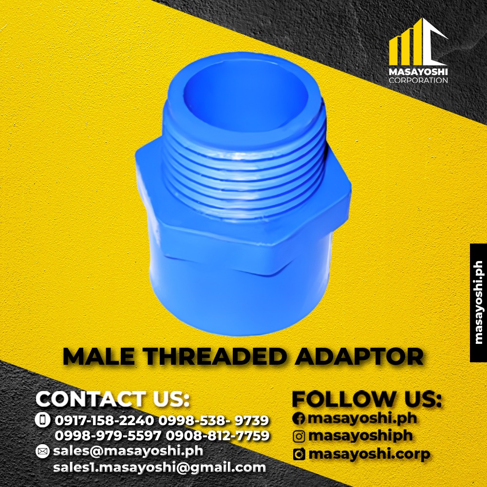 upvc male threaded adaptor, fittings, coupling, pipe works, piping ...