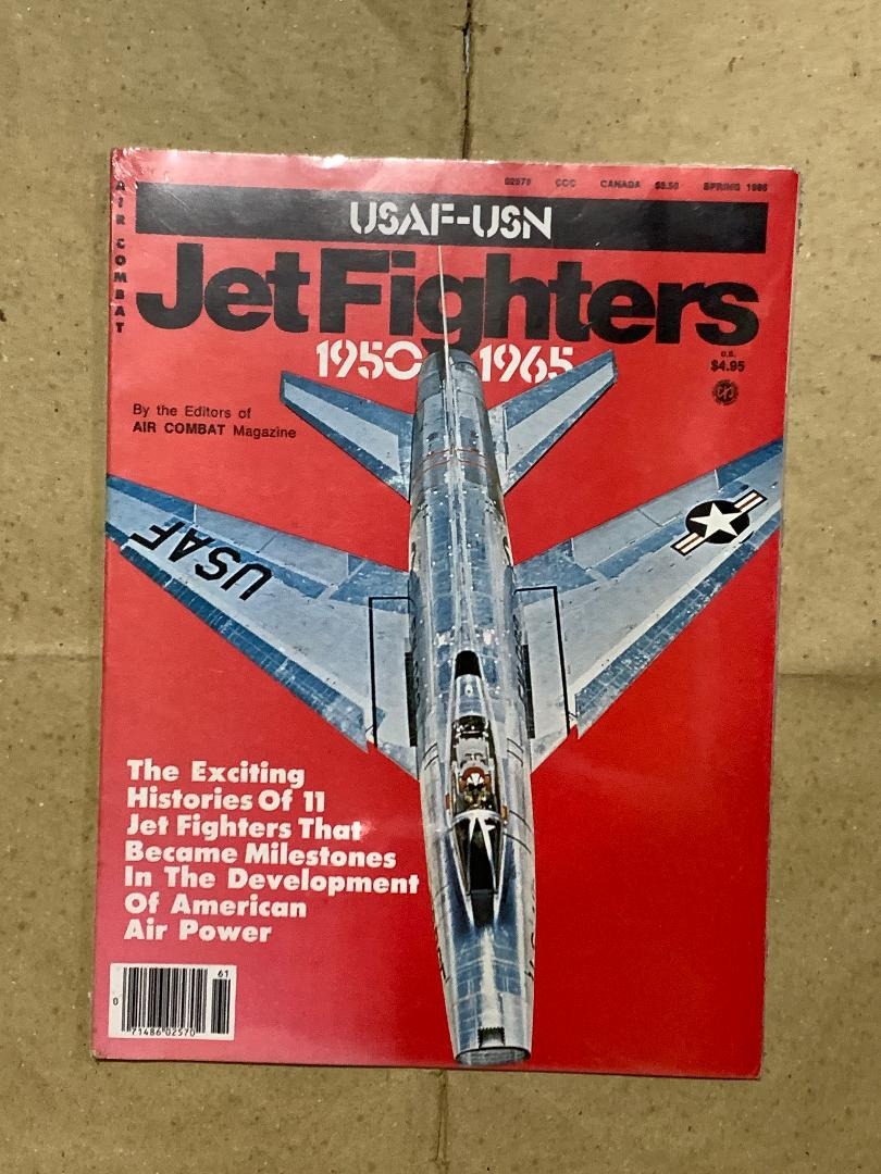 USAF-USN JET FIGHTERS 1950 to 1965 Magazine Special 1986 by AIR COMBAT ...