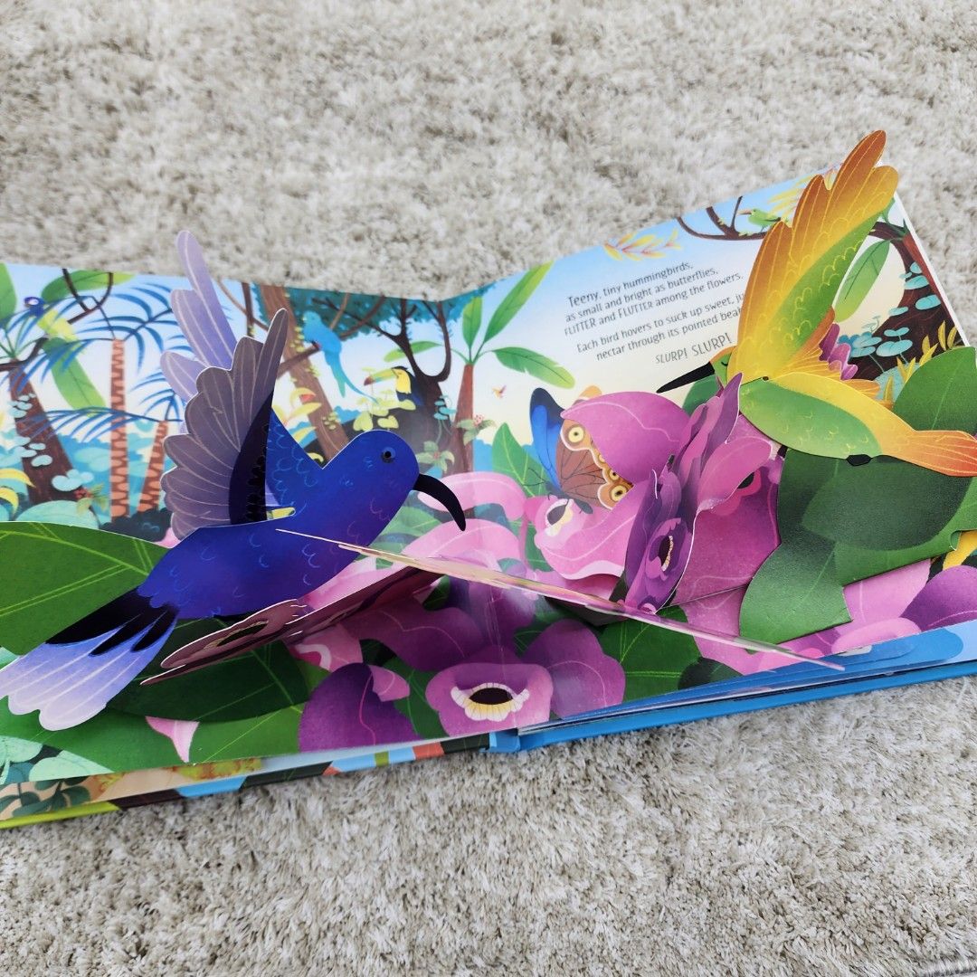 usborne pop-up series/birds/butterfly/animals/snow white/The three ...