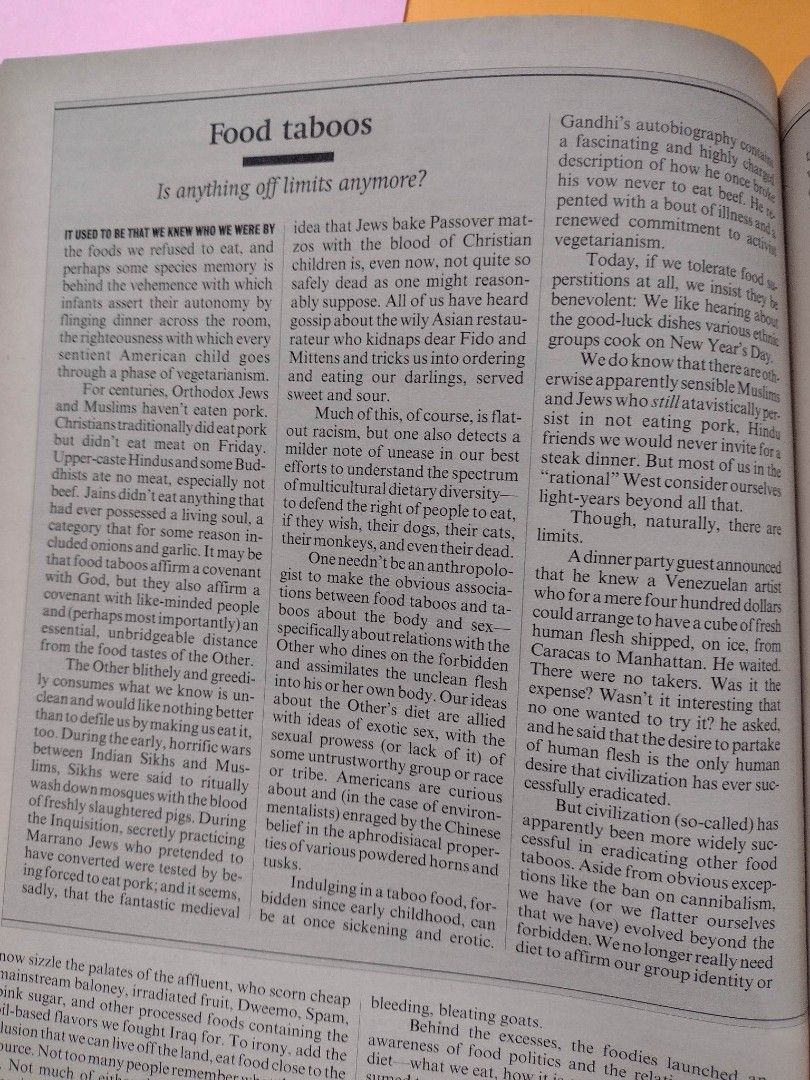 Utne Reader No.60, Nov/Dec. 1993 issue on Carousell