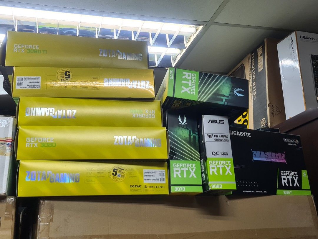 Various model GPU boxes Zotac ASUS AMD, Computers & Tech, Parts ...
