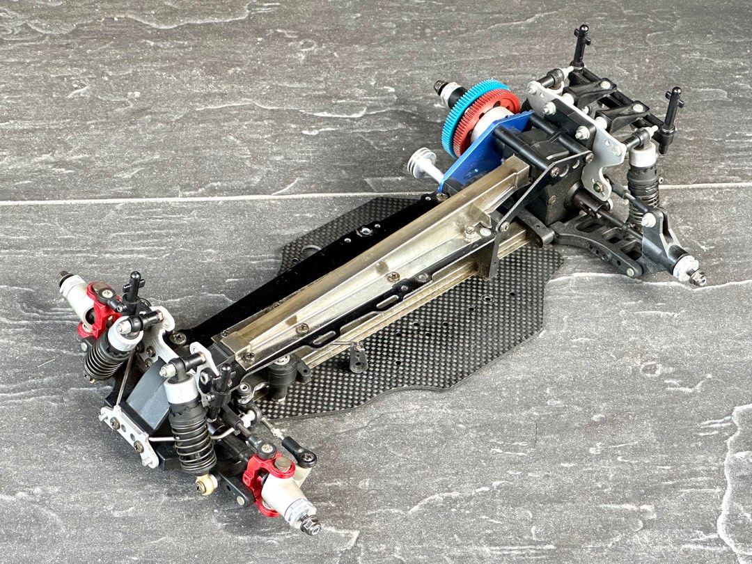 Vintage Kyosho chassis rc car, Hobbies & Toys, Toys & Games on Carousell