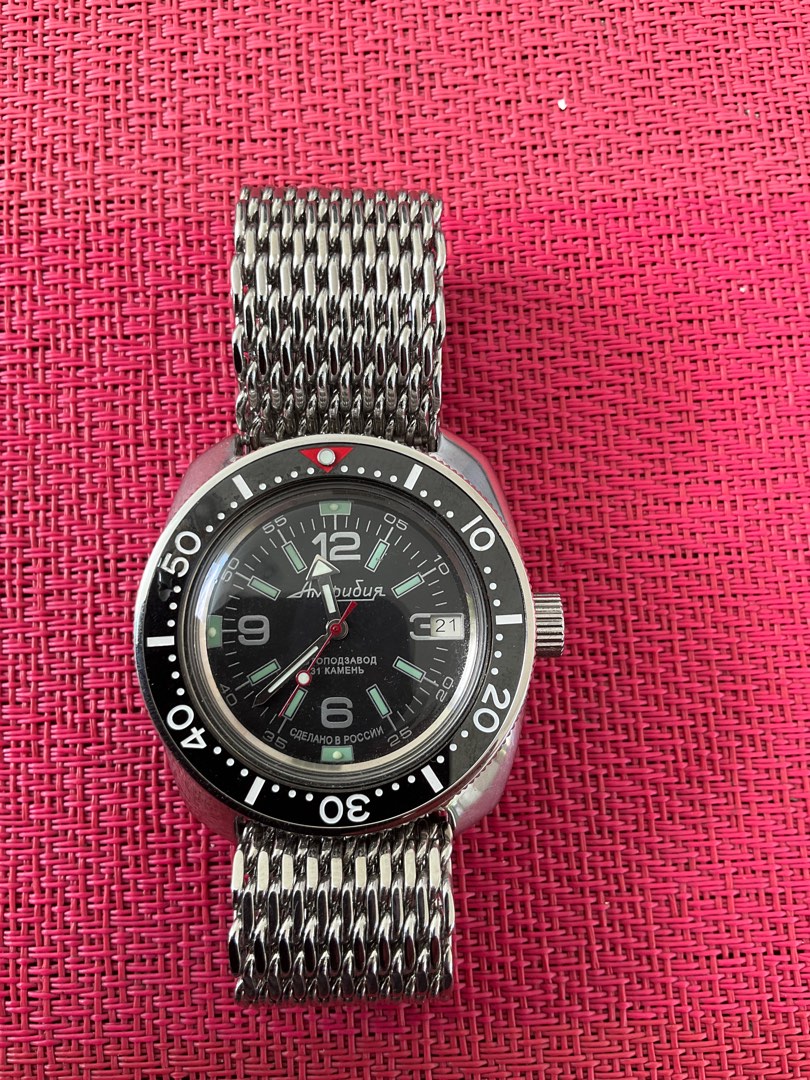 Vostok Amphibia mod, Men's Fashion, Watches & Accessories, Watches on ...