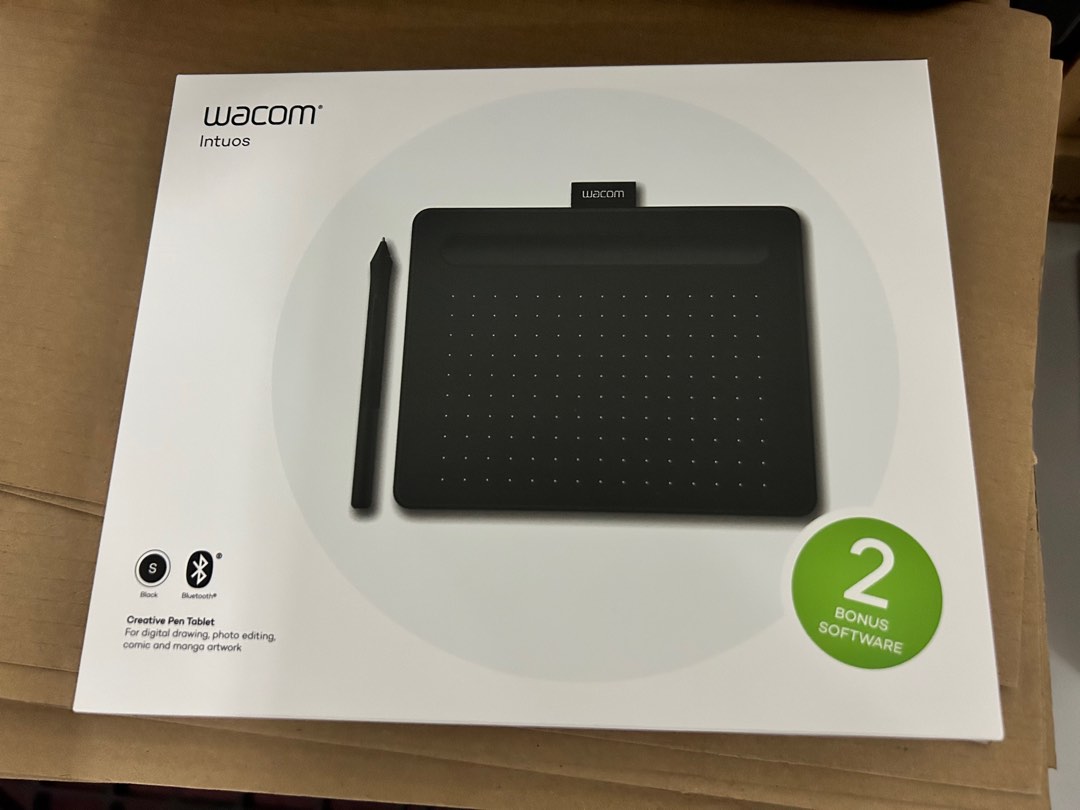 Wacom CTL-4100WL/K0-CX Intuos small Bluetooth black, Mobile Phones ...