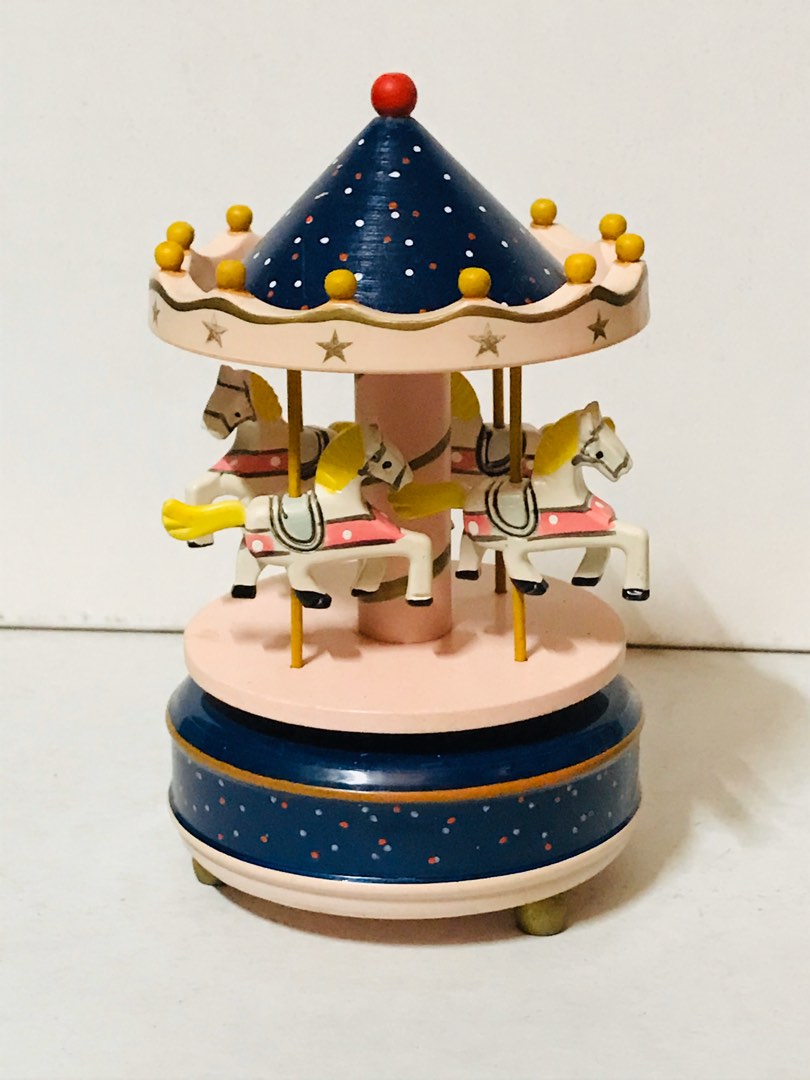 Wooden Carousel Decor on Carousell