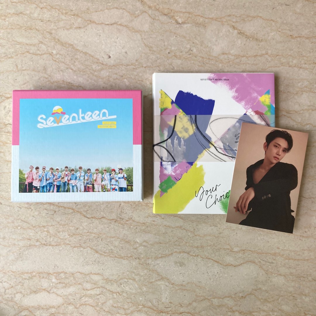 [wts/lfb] seventeen albums svt love & letter repackaged your choice ...