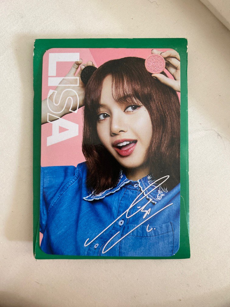 WTT OREO LISA TO JISOO, Hobbies & Toys, Memorabilia & Collectibles, K ...