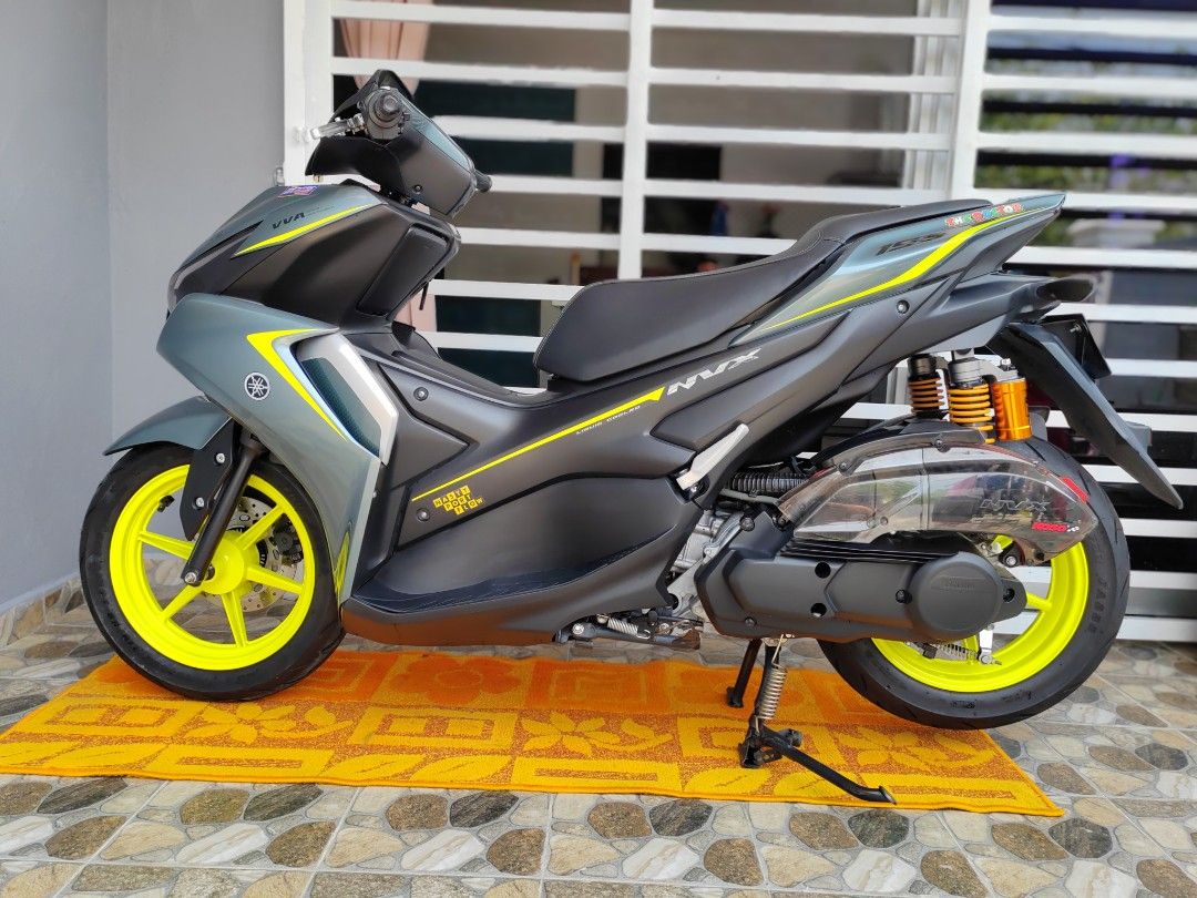 YAMAHA NVX V2 2021 STD, Motorbikes on Carousell