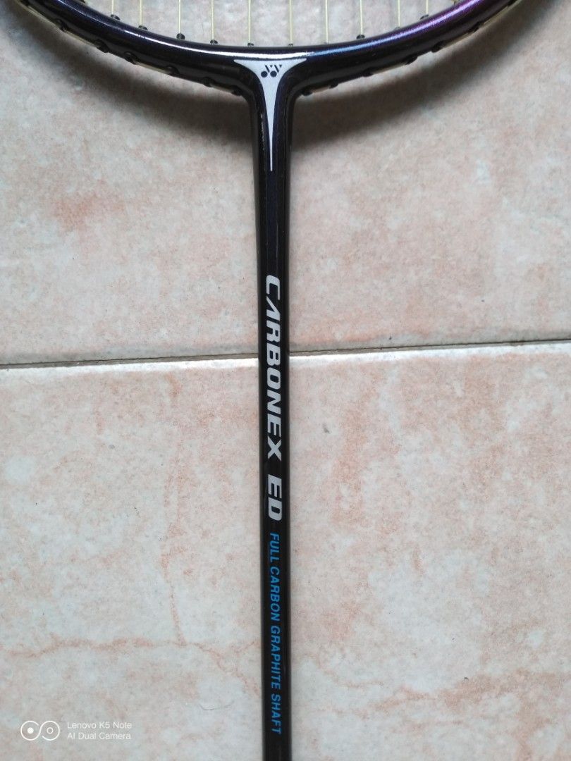Yonex Carbonex ED - Badminton Racket, Sports Equipment, Sports & Games, Racket & Ball Sports on ...