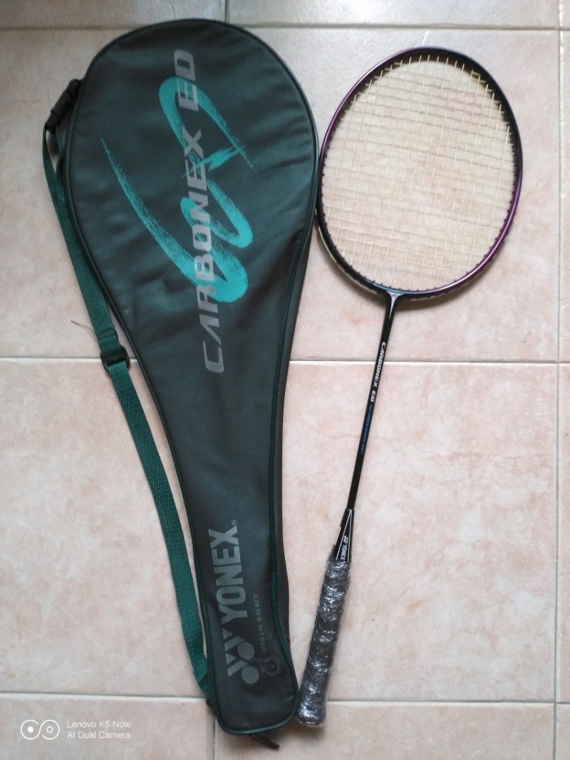 Yonex Carbonex ED - Badminton Racket, Sports Equipment, Sports & Games, Racket & Ball Sports on ...