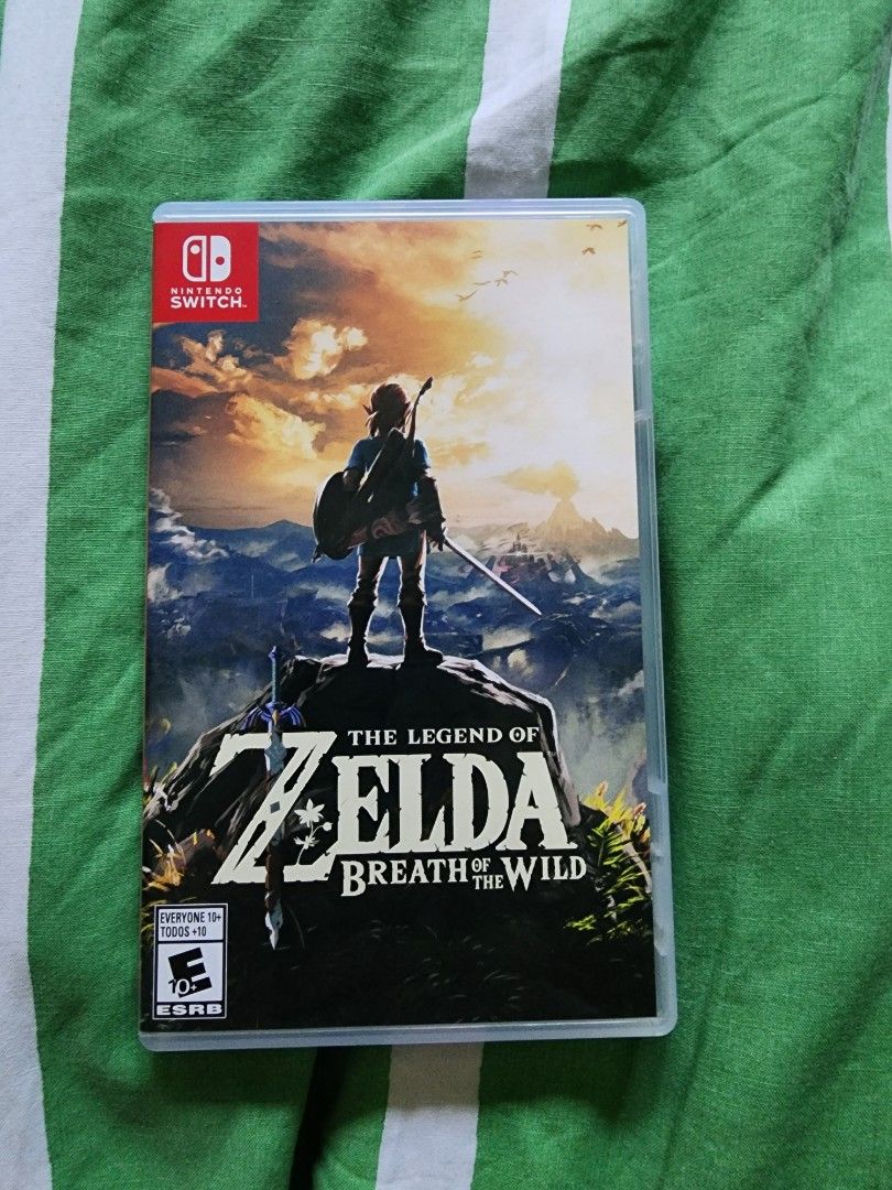 Zelda Breath Of The Wild Physical Copy, Video Gaming, Video Games ...