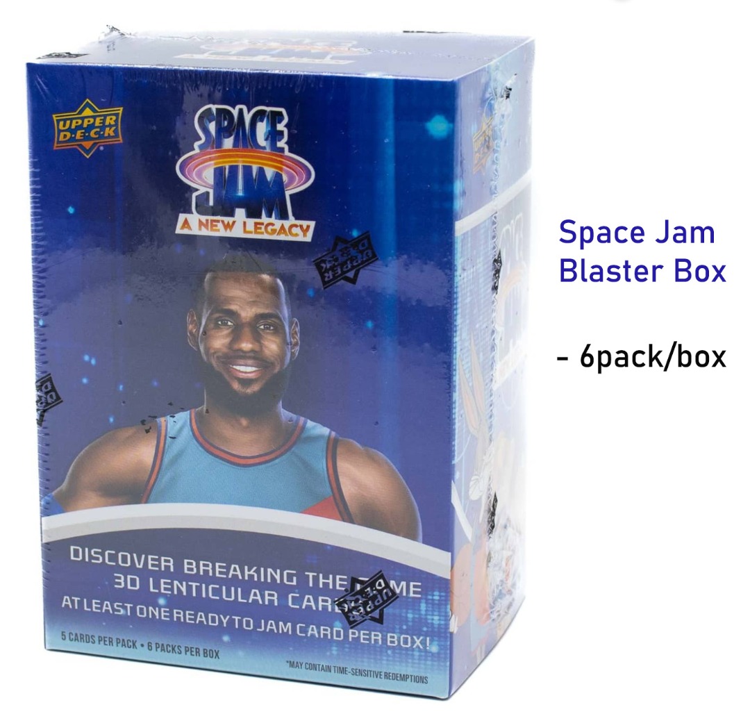 2021 Upper Deck Space Jam 2 Basketball Blaster Box Sealed, Hobbies ...