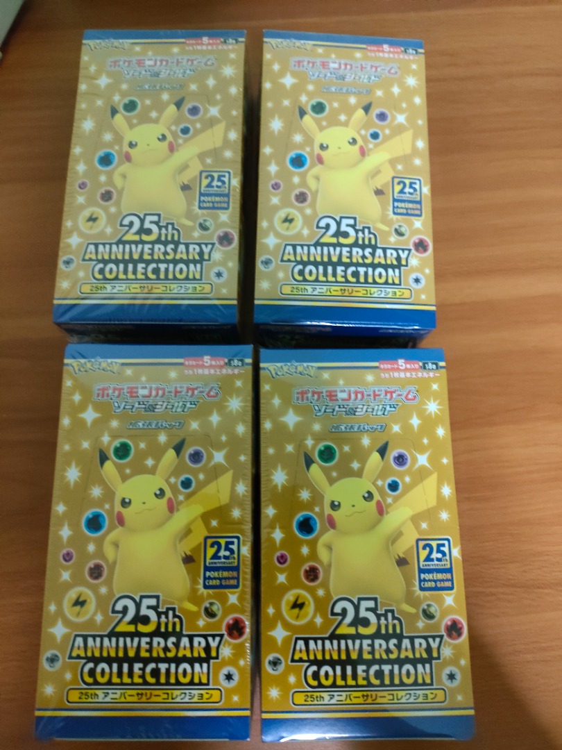 25th anniversary collection booster box, Hobbies & Toys, Toys & Games ...