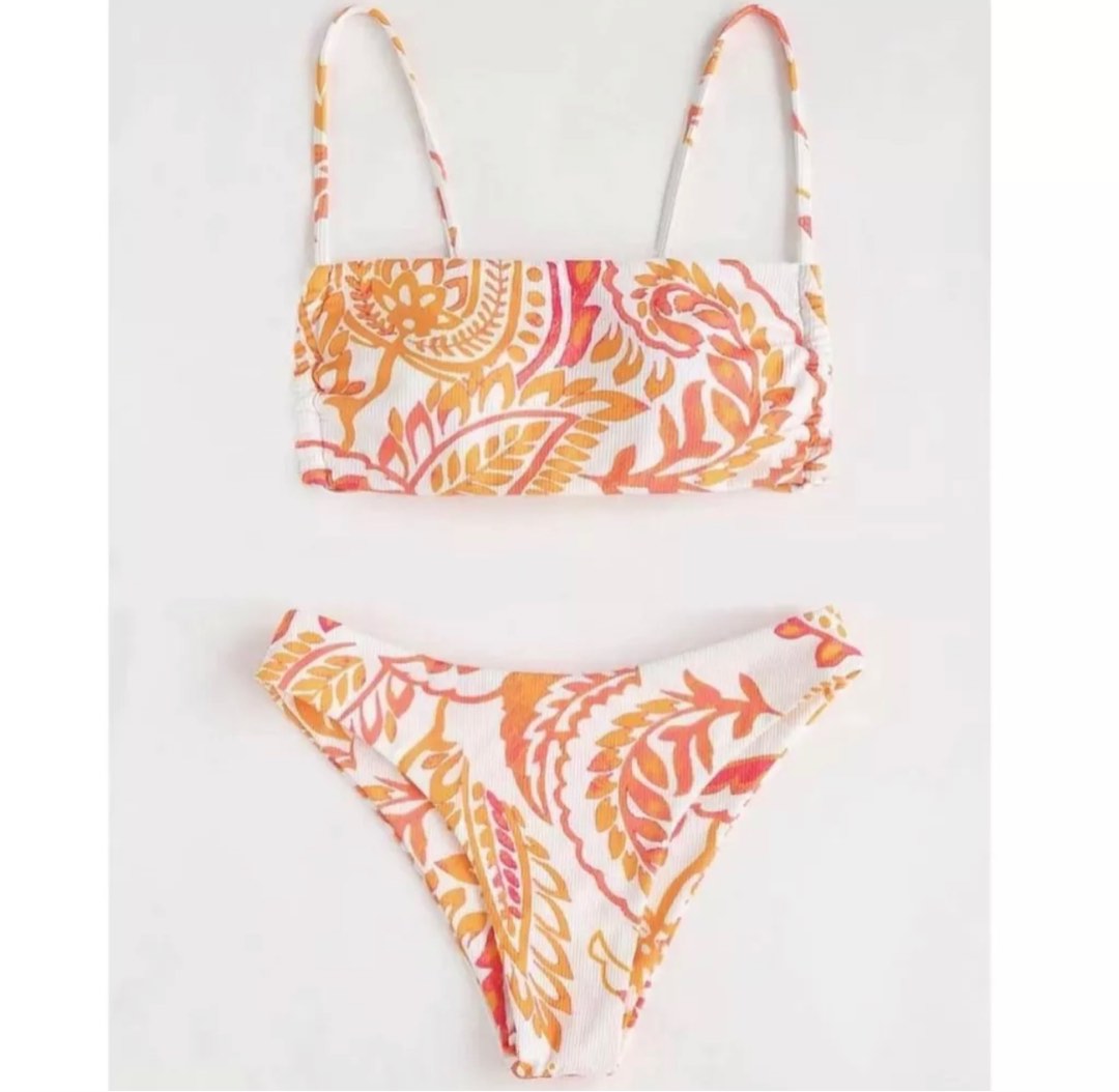 2pc swimsuit, Women's Fashion, Swimwear, Bikinis & Swimsuits on Carousell