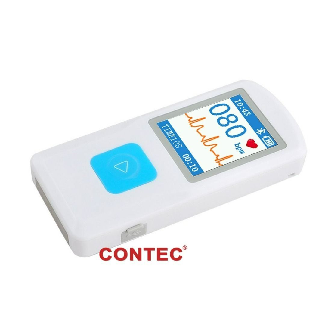 [3699] CONTEC Portable ECG/EKG Monitor PC Software Electrocardiogram ...