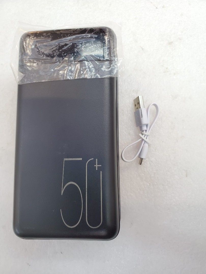 Power Bank 50000mAh (Output Port 3x USB / Input 3 Port Micro/Type-C ...