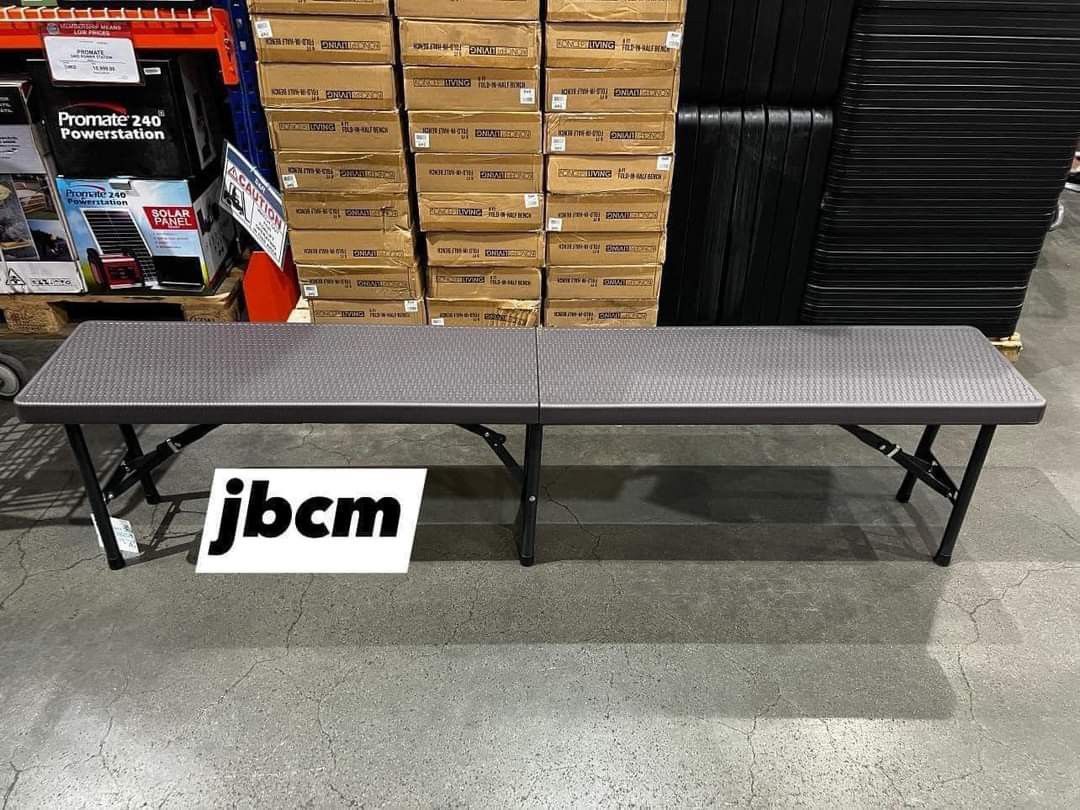 6ft Folding Long Bench Chair on Carousell