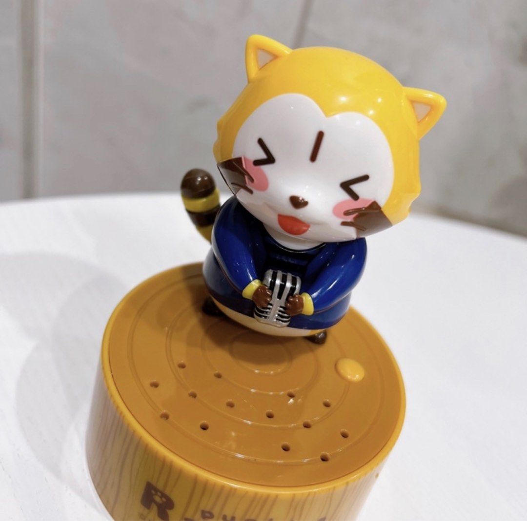 【7-ELEVEN】小浣熊 punchi Rascal 音樂公仔 麥克風小公仔 幾近全新, 書籍、休閒與玩具, 玩具、公仔、桌遊在旋轉拍賣