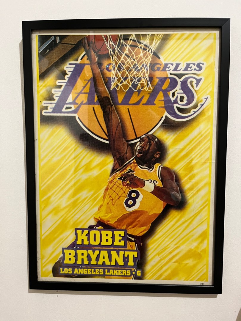 90s KOBE BRYANT POSTER, Hobbies & Toys, Memorabilia & Collectibles ...