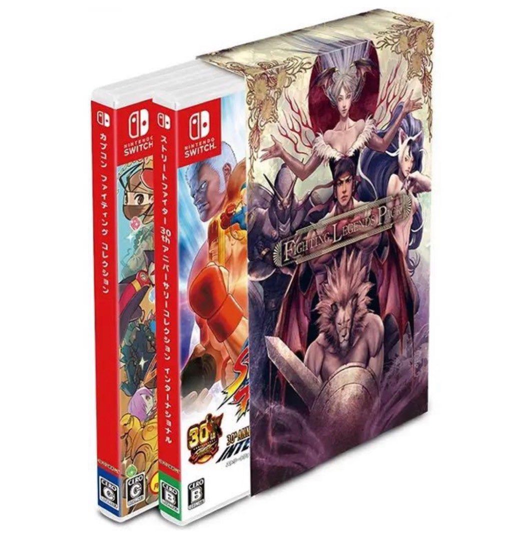 《今日快閃價》（中古二手）日版 Switch NS遊戲 CAPCOM 格鬥遊戲合輯 限定版 / 卡普空 格鬥遊戲 合集 Capcom Fighting Collection [Fighting ...