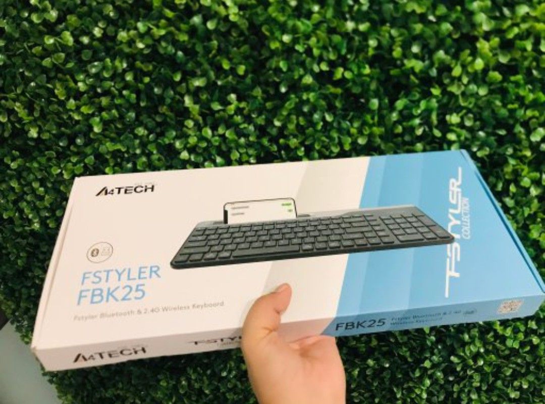 ⚡a4tech Fbk25 Fstyler Bluetooth And 2 4g Wireless Keyboard Black Computers And Tech Parts