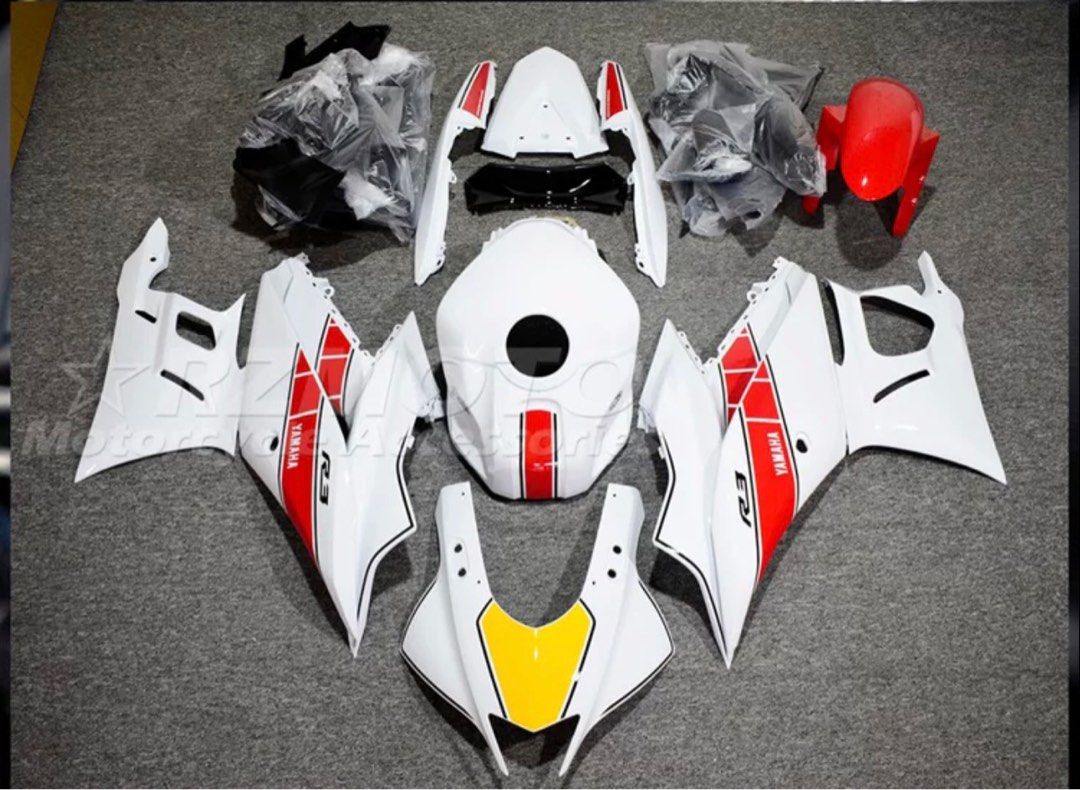 Aftermarket Yamaha R3 v2 fairing/coverset, Motorcycles, Motorcycle ...
