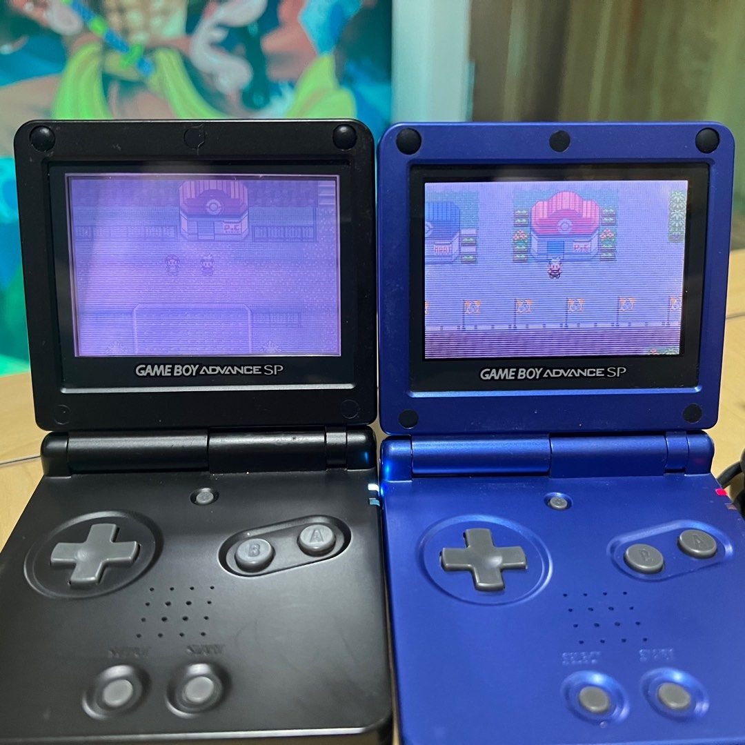 Original Ags-101 Nintendo Gameboy Sp(Blue), Video Gaming, Video Game ...