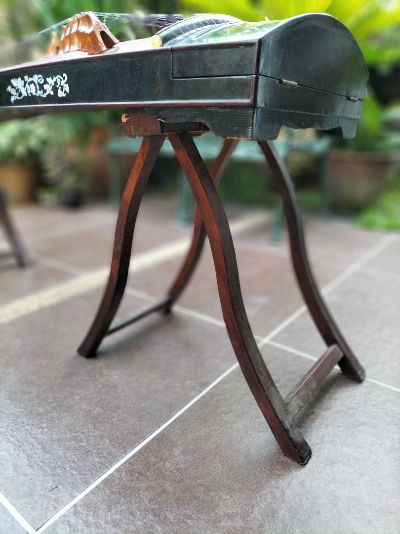 Antique Chinese Ancient Zither 'Guzheng'-Fvun4400523a2, Hobbies & Toys ...