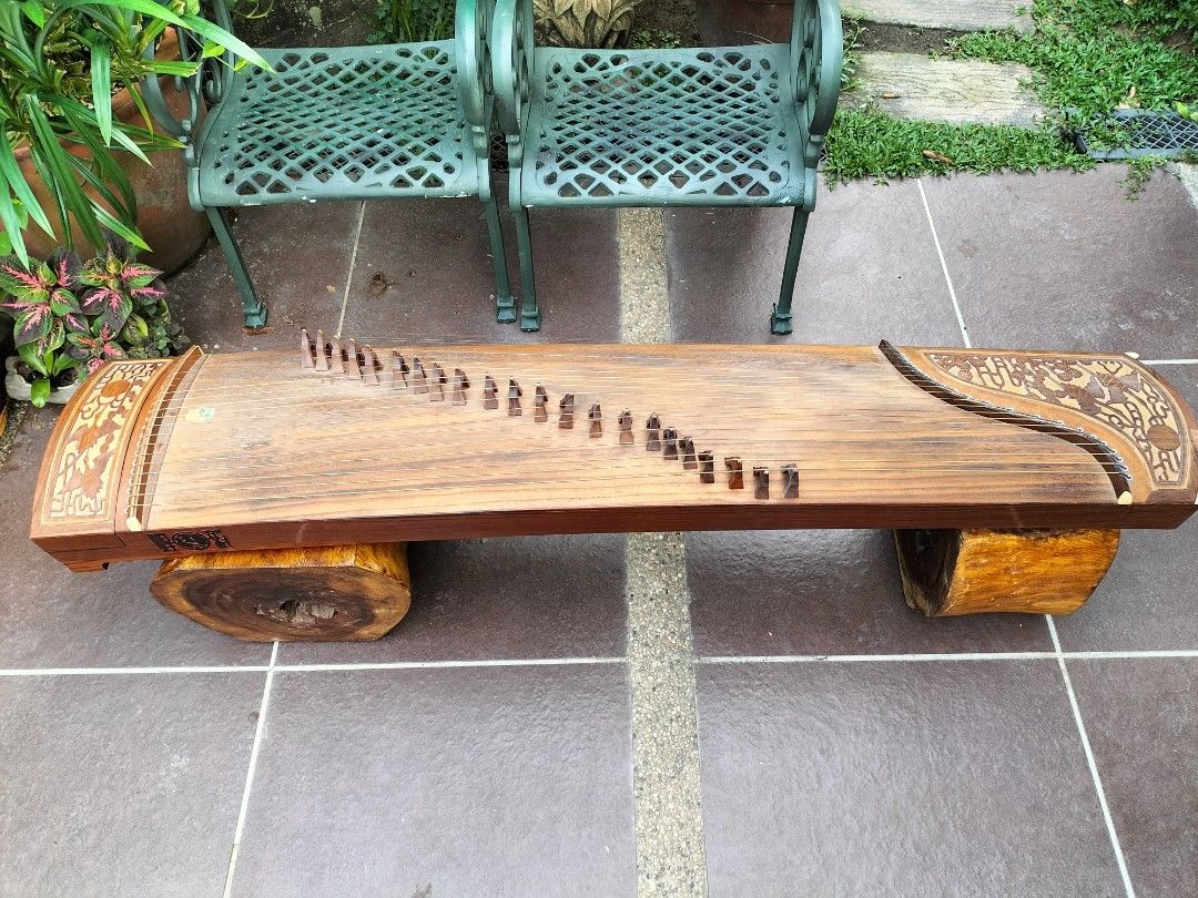 Antique Chinese Ancient Zither 'Guzheng' Fvun4400523, Hobbies & Toys ...