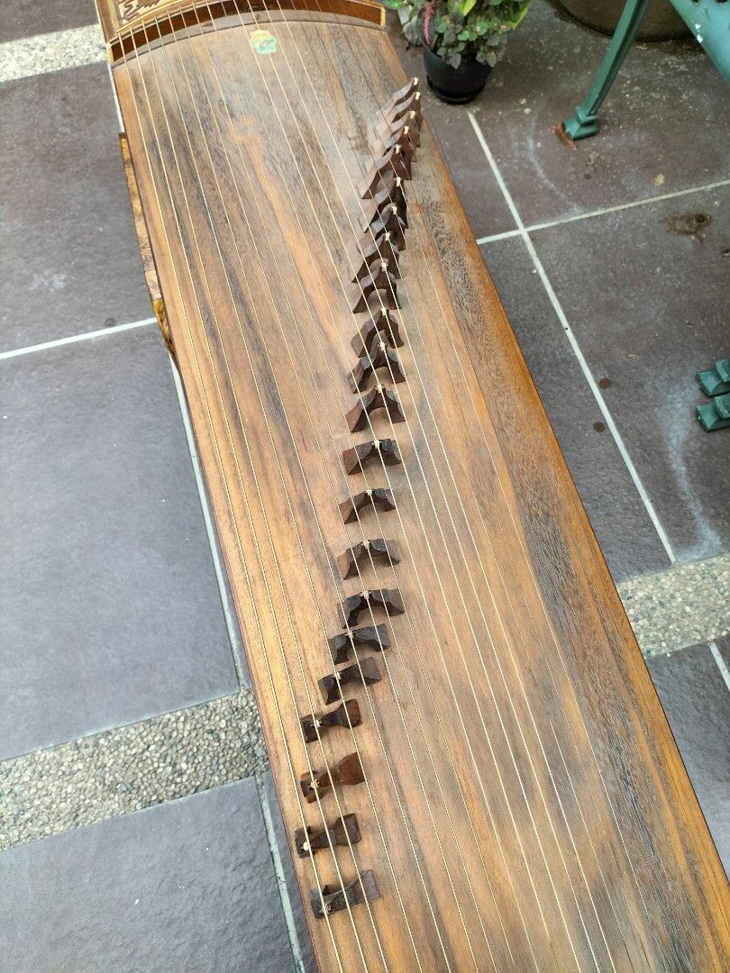 Antique Chinese Ancient Zither 'Guzheng' Fvun4400523, Hobbies & Toys ...