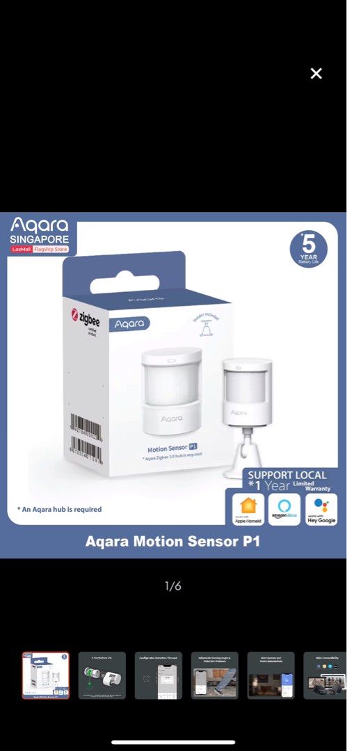 Aqara Motion Sensor, Mobile Phones & Gadgets, Other Gadgets on Carousell