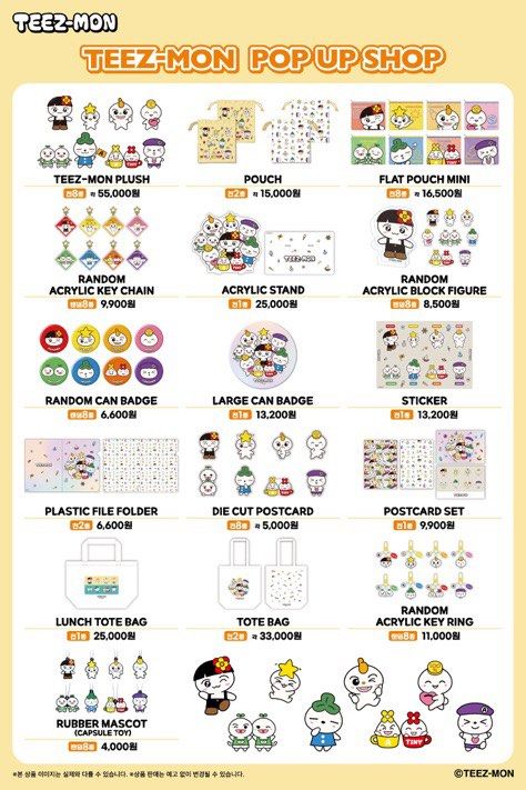 ATEEZ SEOUL OFFLINE TEEZMON POP UP EVENT, Hobbies & Toys, Memorabilia ...