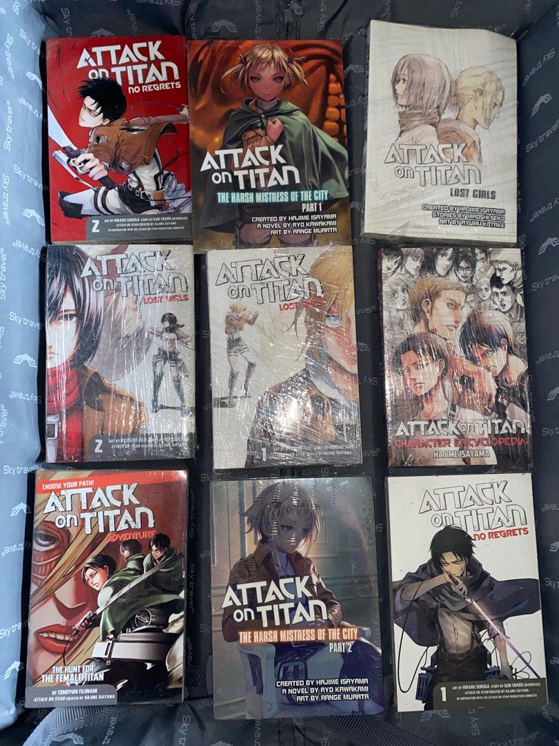 Attack on titans AOT, Hobbies & Toys, Books & Magazines, Comics & Manga ...