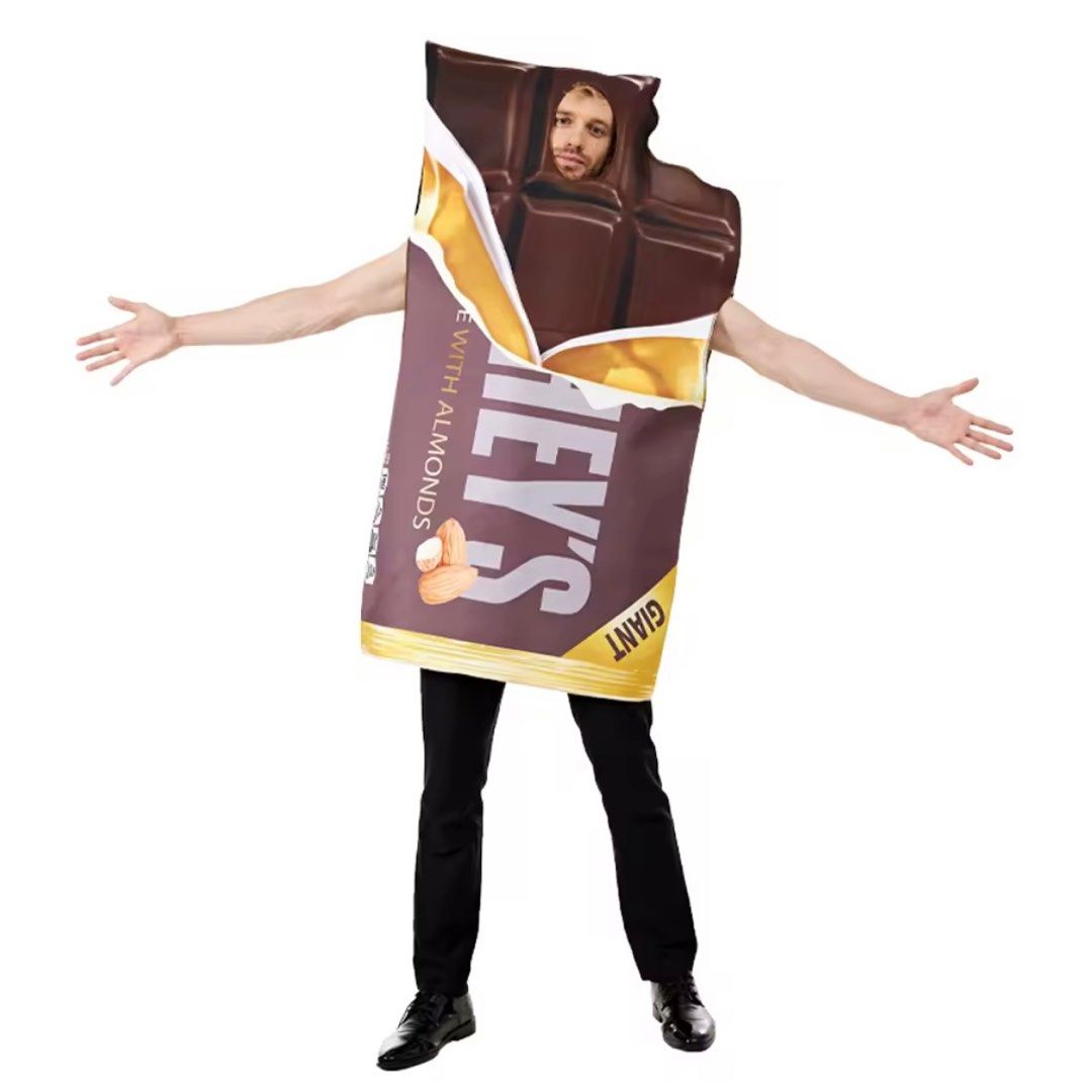[Avail] Adults Hershey's Chocolate Costume Halloween Party Outfit Food ...
