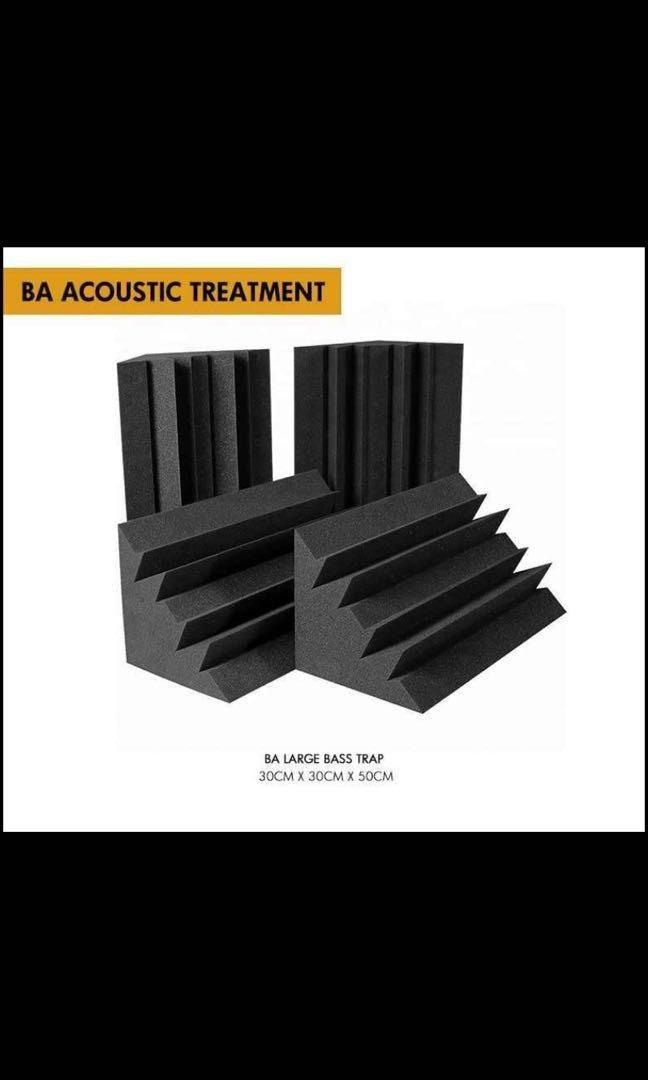 BA Acoustic Bass Traps, Audio, Other Audio Equipment on Carousell