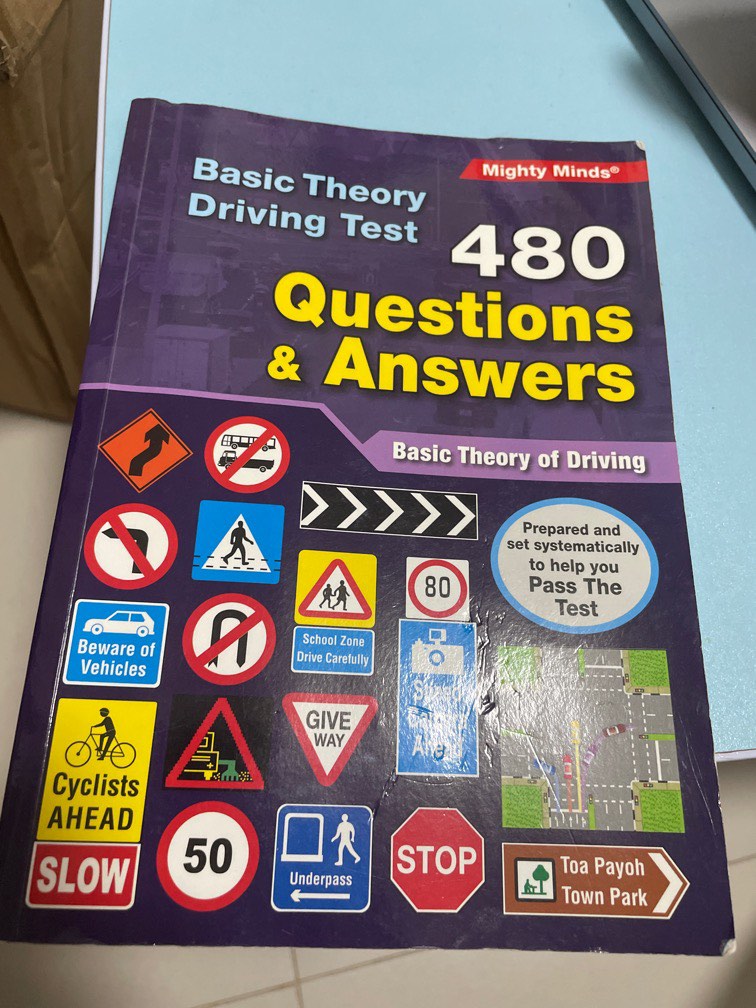 Basic theory driving test book, Hobbies & Toys, Books & Magazines ...