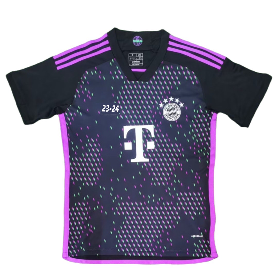 Bayern Munich Away kit 23-24 Football Jersey, Men's Fashion, Tops ...