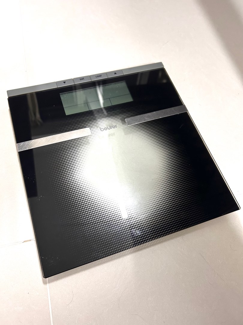 Beurer Digital Weighing Scale (BG21) and BMI Measurement, Health ...