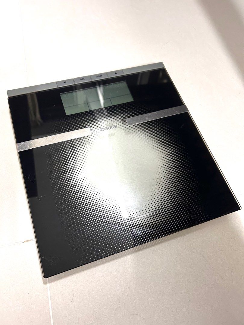 Beurer Digital Weighing Scale (BG21) and BMI Measurement, Health ...