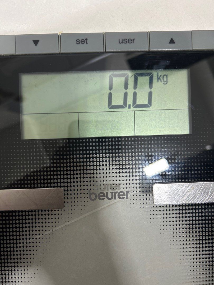 Beurer Digital Weighing Scale (BG21) and BMI Measurement, Health ...