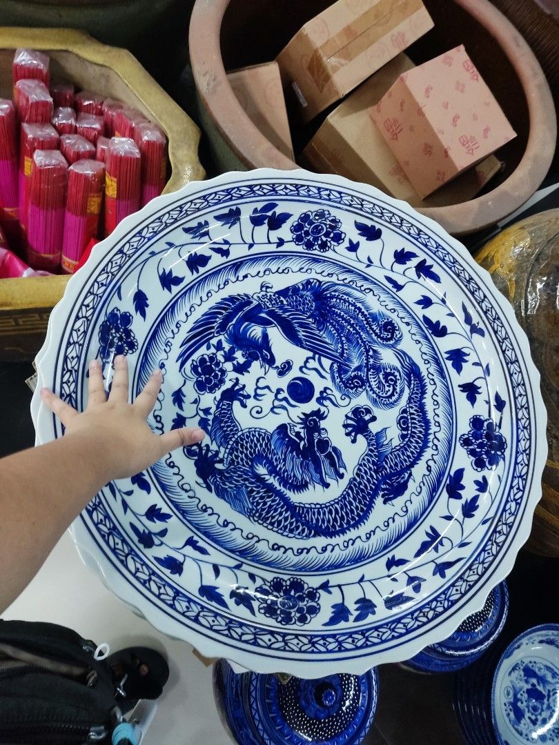 Big plate 60cm size, Furniture & Home Living, Home Decor, Other Home ...