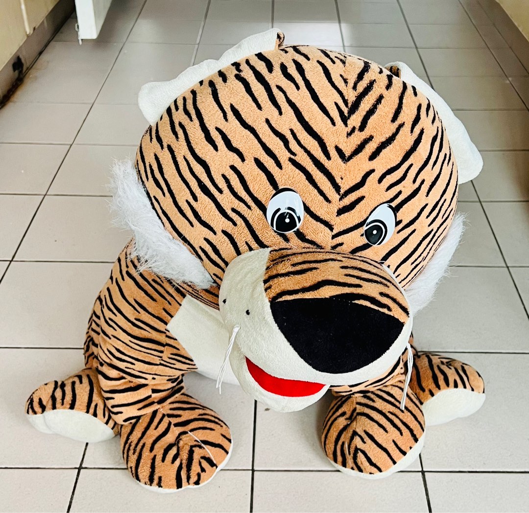 Big tiger soft toy to bless, Babies & Kids, Infant Playtime on Carousell