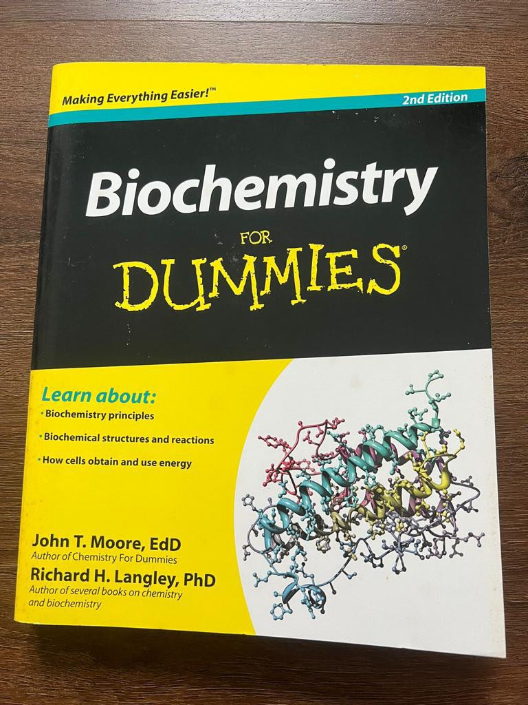 Biochemistry for Dummies, Hobbies & Toys, Books & Magazines, Fiction ...