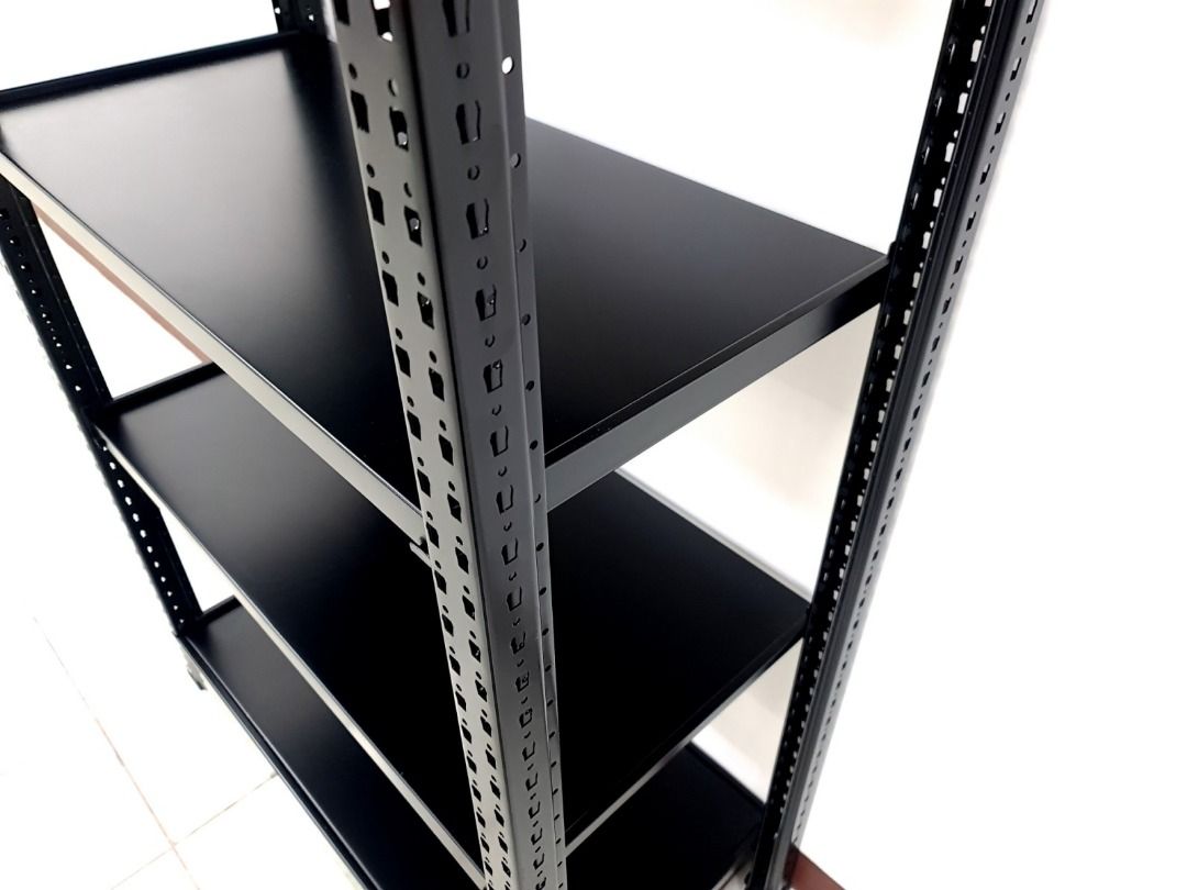 black and Ivory Rack - Steel shelve made in Korea, Furniture & Home ...