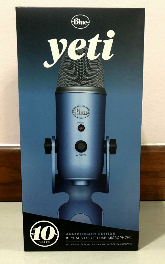 Blue Microphones - Yeti - 10th Anniversary Edition USB Multi-Pattern ...