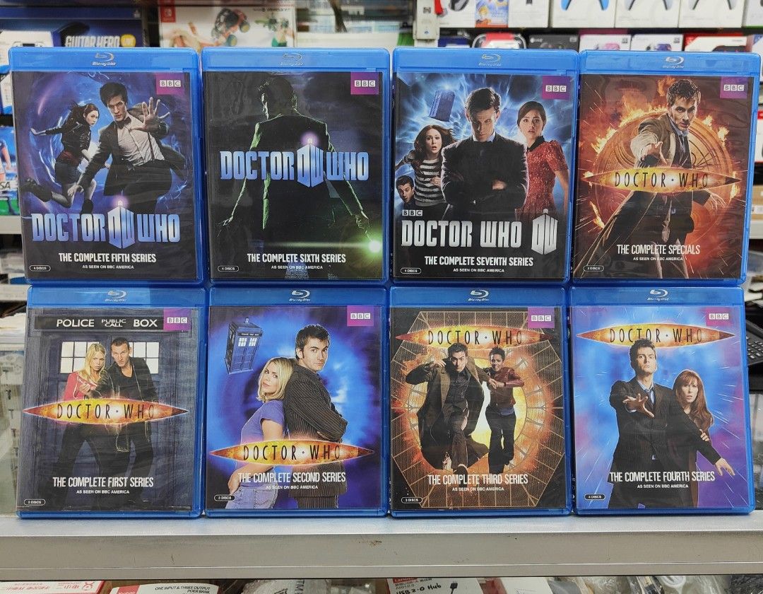 Blu-ray Doctor Who The Complete 1-7 Series + Complete Specials + Bonus ...
