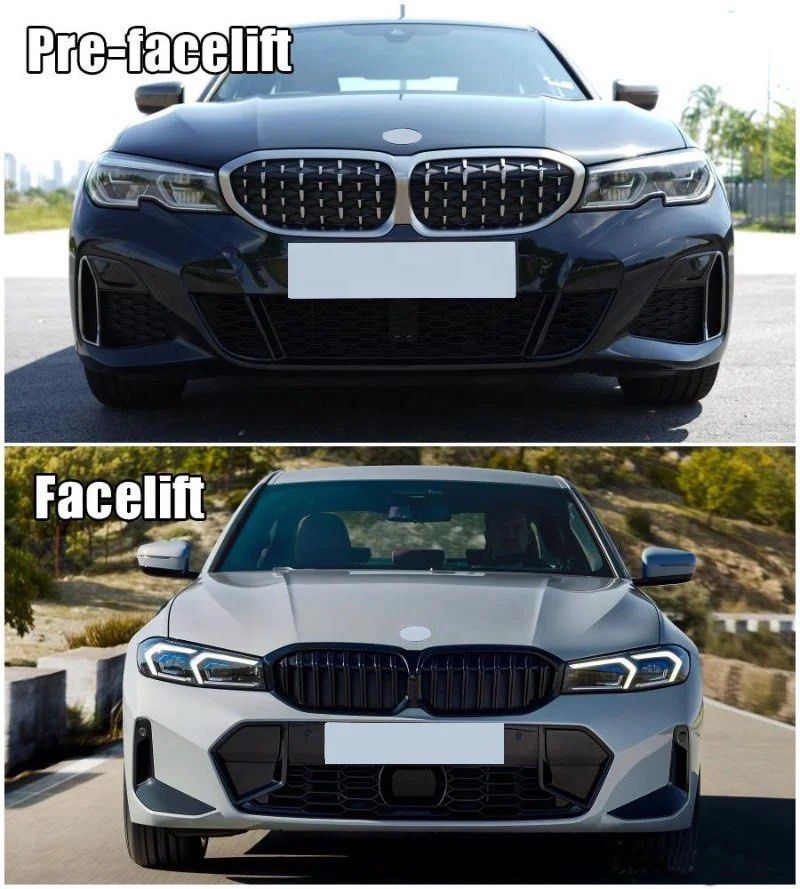 Bmw 3 Series G20 m sport msport Upgrade Face Lift Body Kit Bumper, Car ...